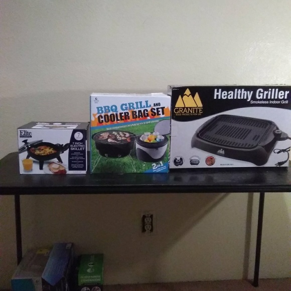 Other | Personal Skillets Bbq Grill With Cooler Bag Gril | Poshmark